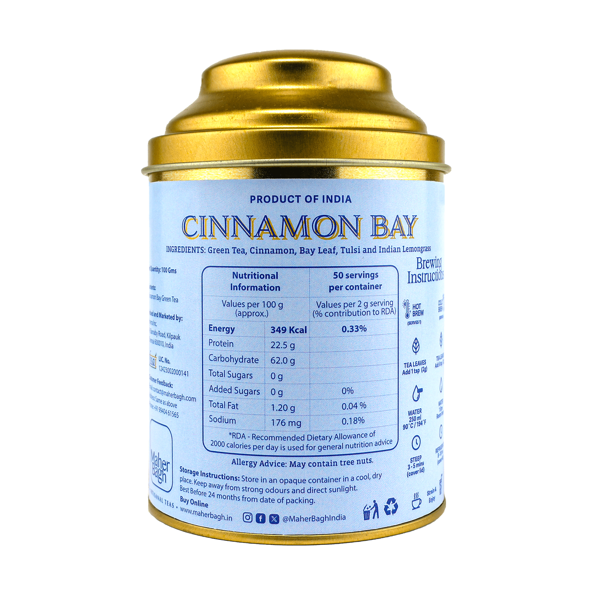 Cinnamon Bay Green Tea – www.maherbagh.com